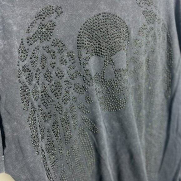 Affliction | Shirts | Affliction Vintage Beaded Large Custom Shirt ...